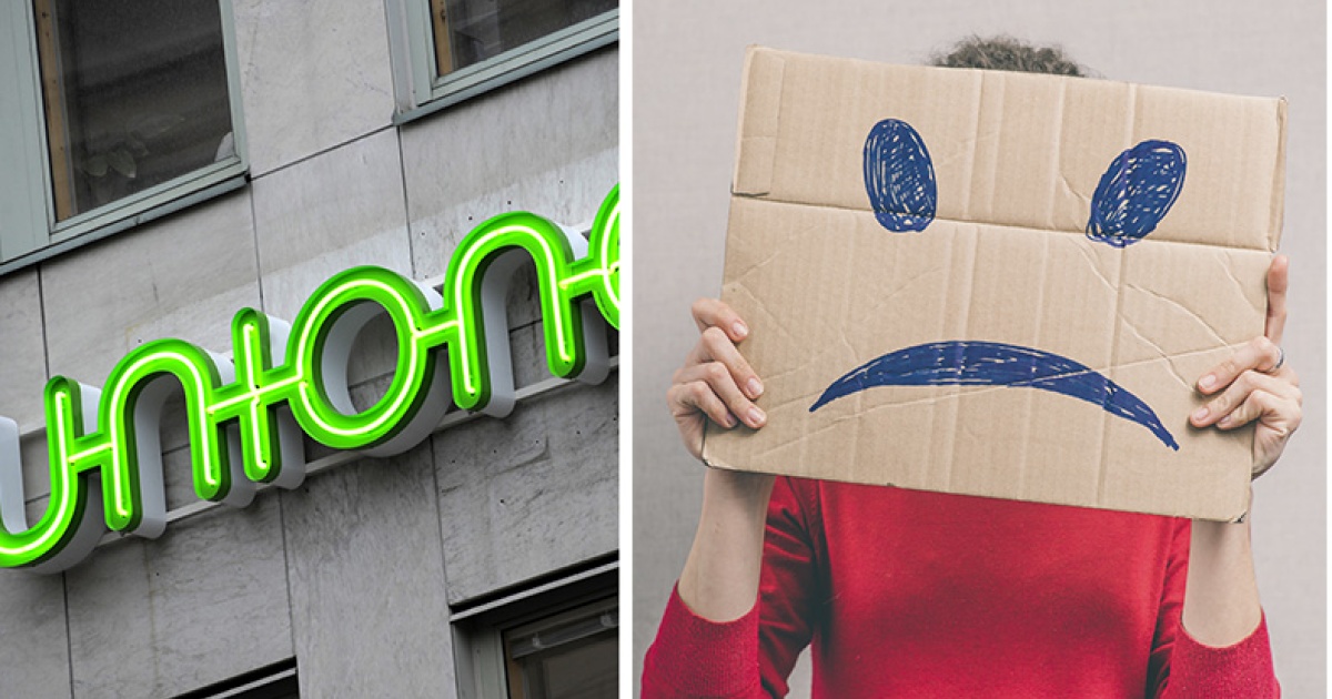 9 av 10 förlorare utan facket