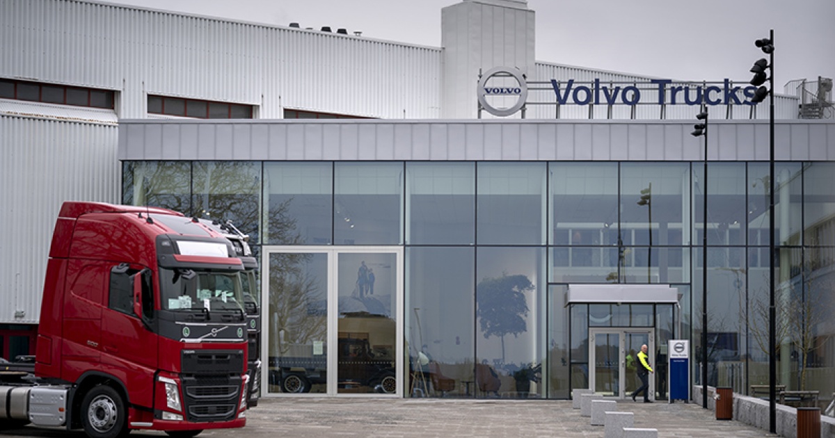 Volvo stänger fabrik i Göteborg